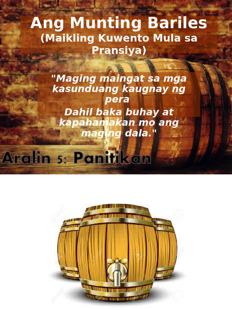 10 Ang Munting Bariles | PDF