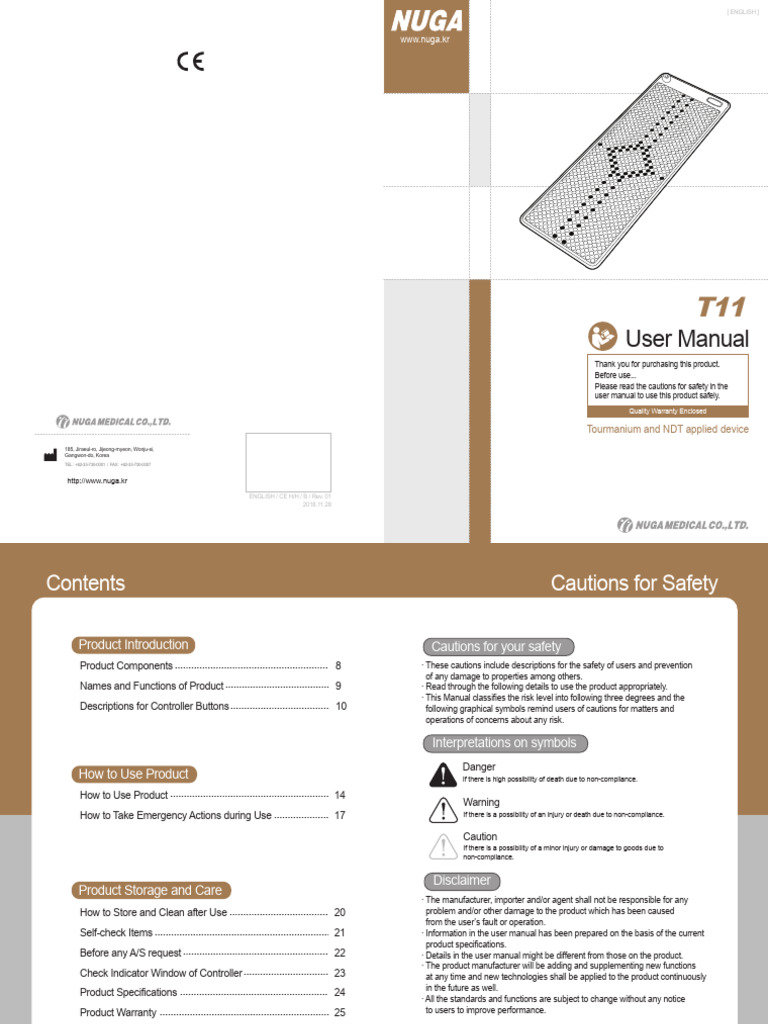 T11 User Manual and Safety Guide | PDF | Electrical Connector | Ac ...