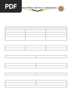 TCI Police Record Application Form | PDF | Criminal Record | Government ...