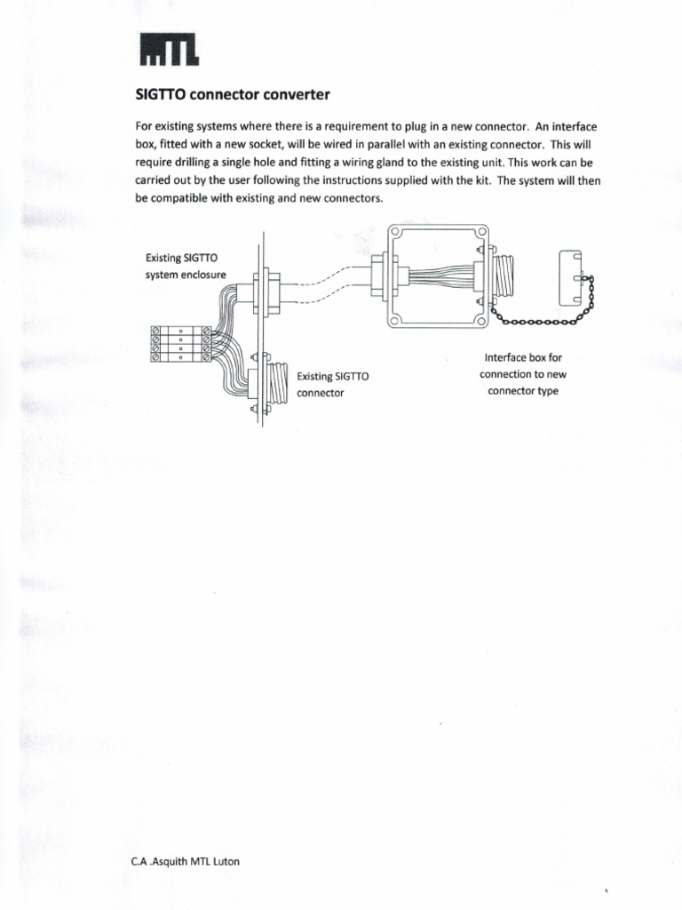 Interface Box for New Connector Type | PDF