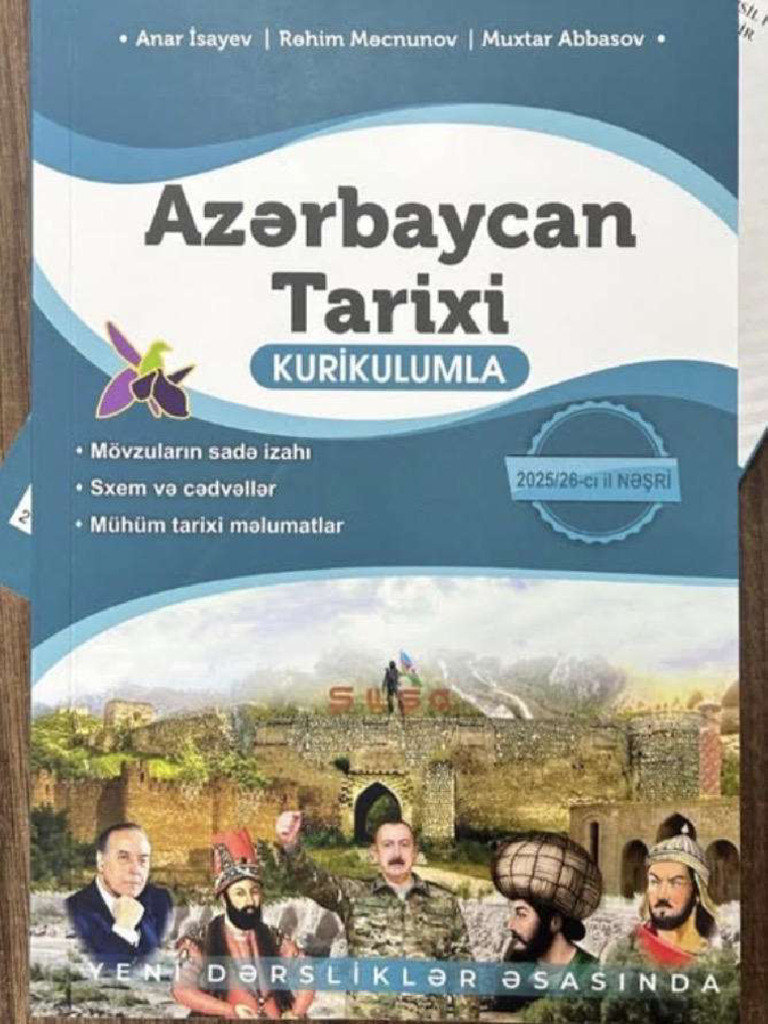 Azərbaycan Tarixi 2025-2026 Anar İsayev | PDF