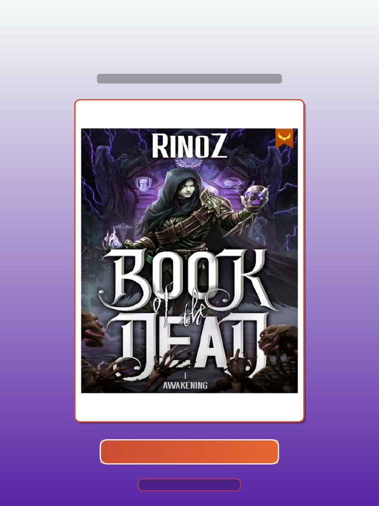 Complete Book of The Dead Awakening LitRPG Adventure Rinoz HQ File ...