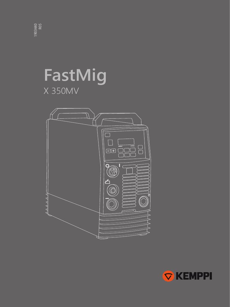 Fastmig X 350 MV Om Es | PDF | Corriente continua | Soldadura