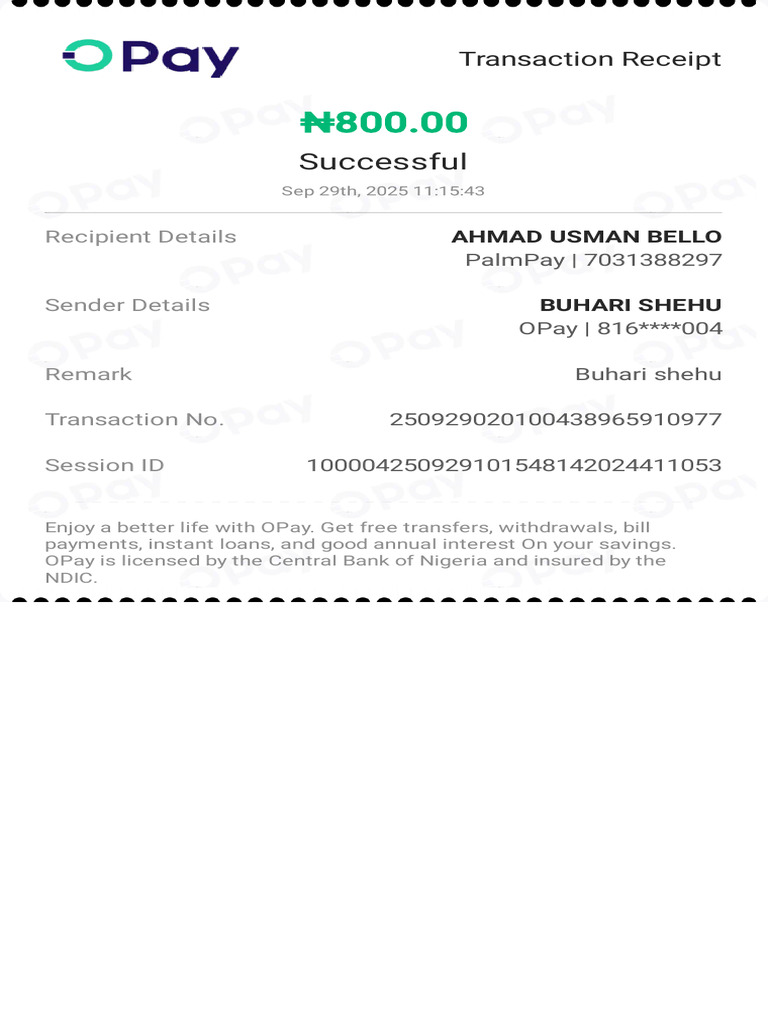 Transaction Receipt-250929020100438965910977 | PDF