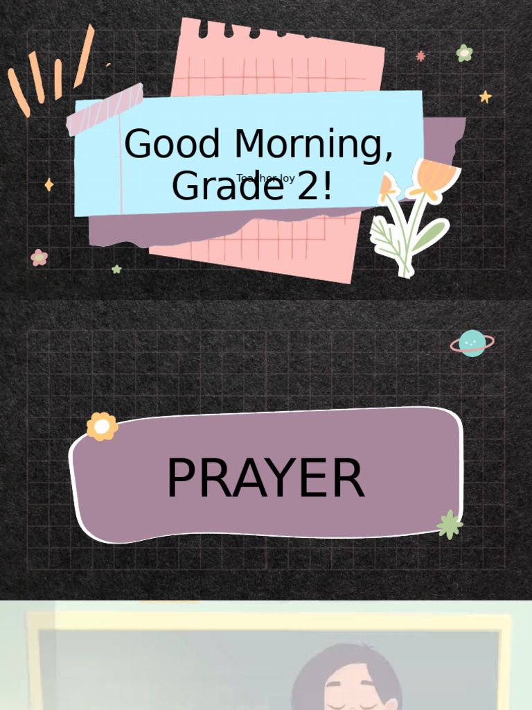 Good Morning, Grade 2! - 20250429 - 161903 - 0000 | PDF | Human ...