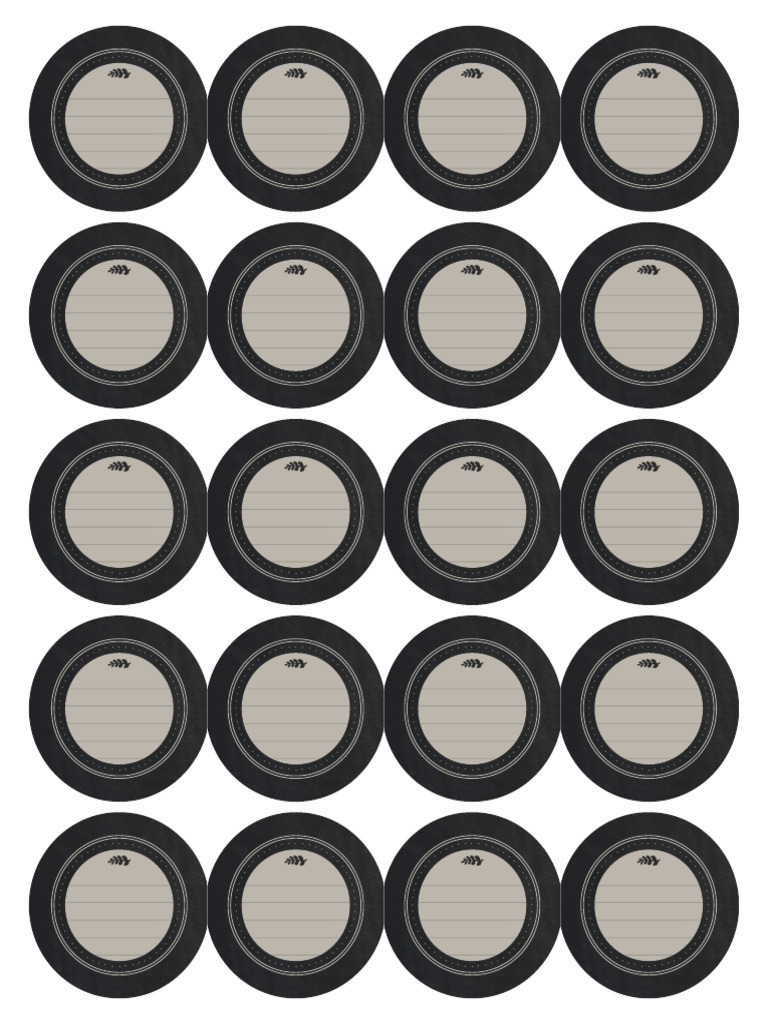 Spice Labels | PDF