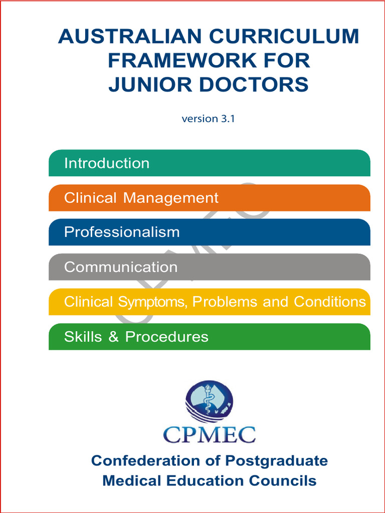 Australian Curriculum Framework 27112017 - Watermark | PDF | Health ...