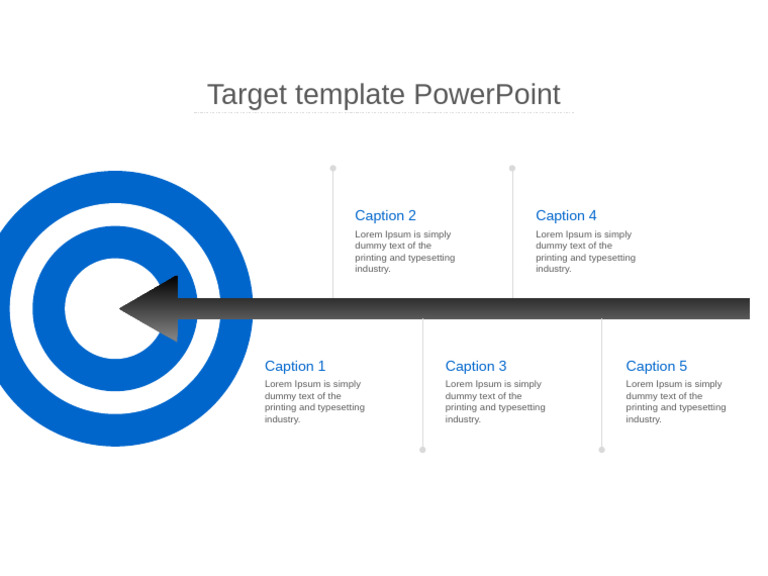 Target Template Powerpoint Blue 4 3 | PDF