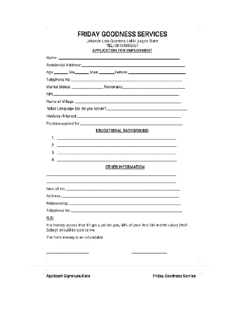 Form | PDF