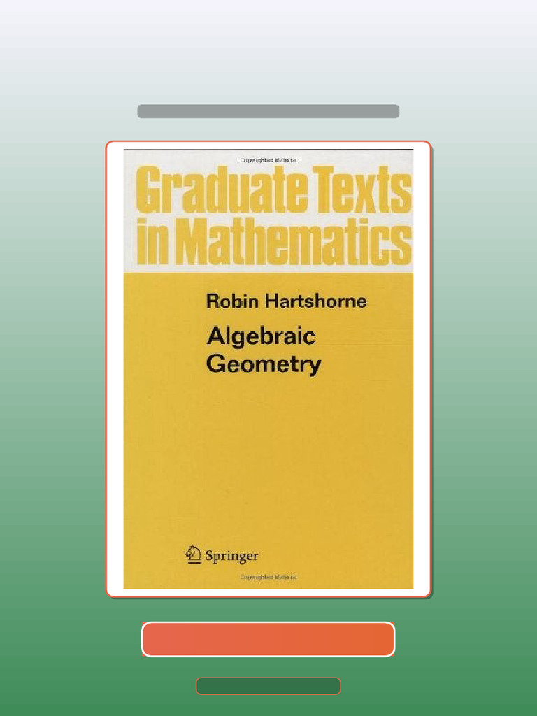Algebraic Geometry Ebook and TestBank Bundle Get It Now | PDF ...