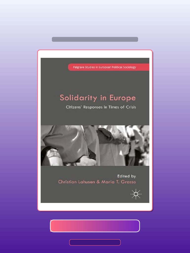 Complete Solidarity in Europe Citizens Responss in Tims of Criss 1st ...