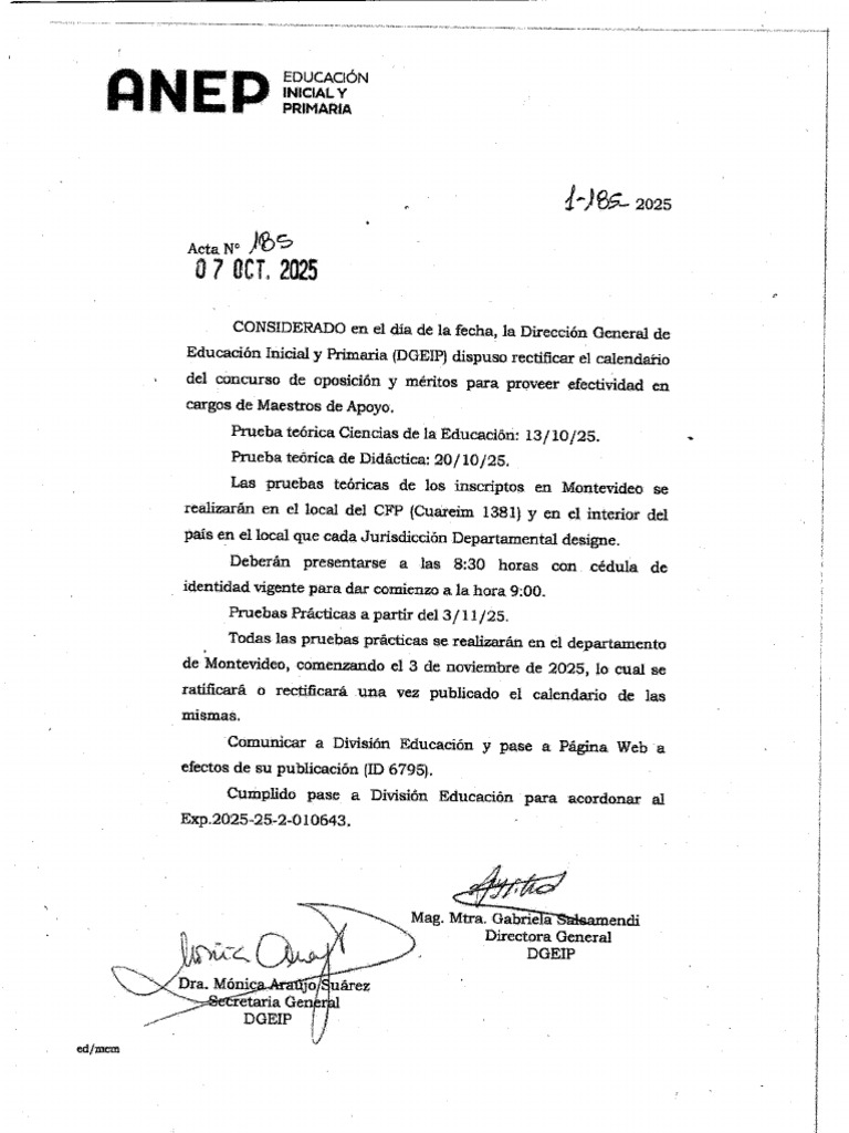 Comunicado | PDF