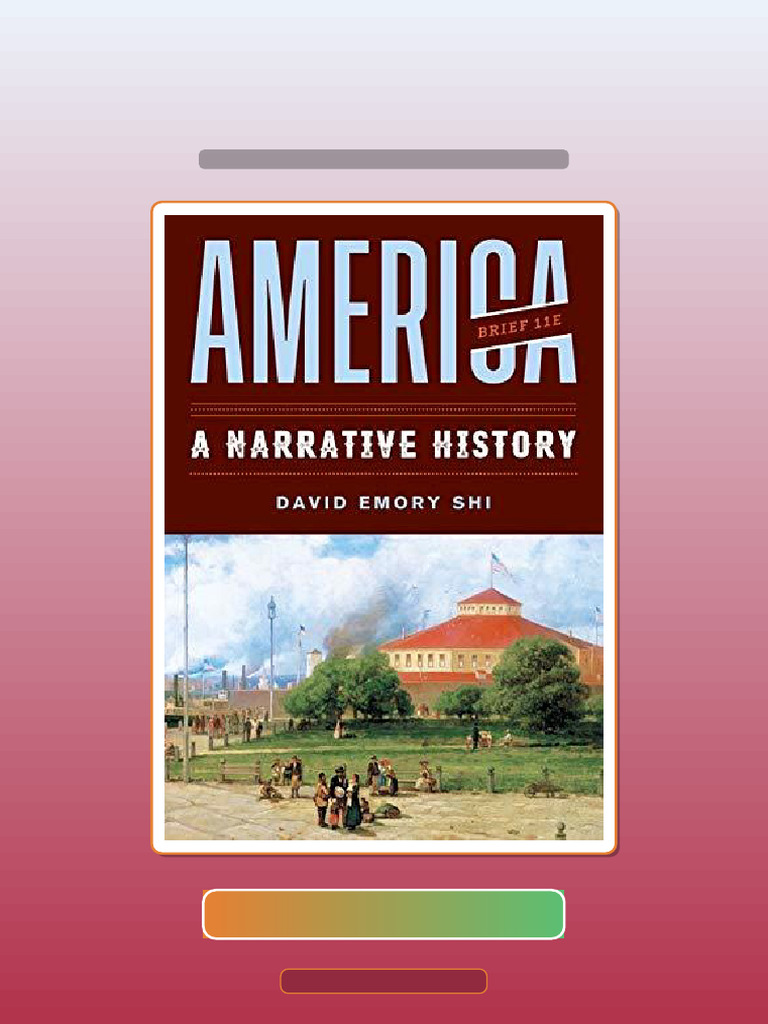 America a Narrative History Brief Eleventh Edition Vol OneVolume eBook ...