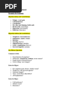 Thyroid Examination OSCE Checklist | PDF | Thyroid | Diseases And Disorders