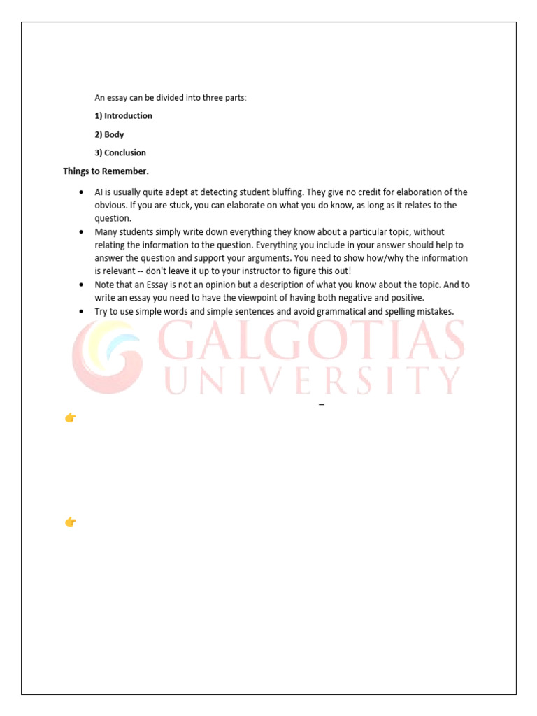 Essay Writing Assignment | PDF