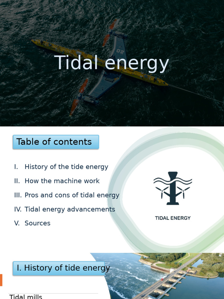 Tide Energy | PDF