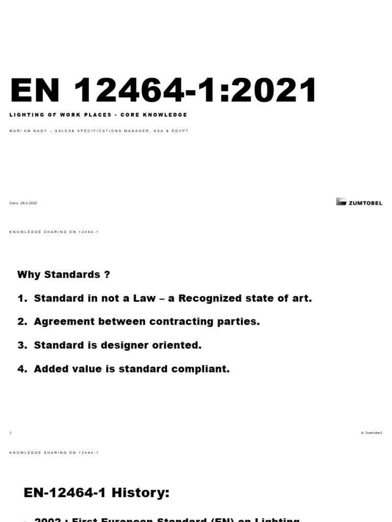 En 12464 1_ Revision | PDF | Lighting | Light
