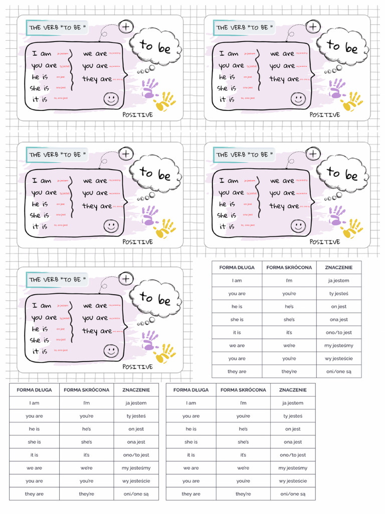 Verb To Be | PDF