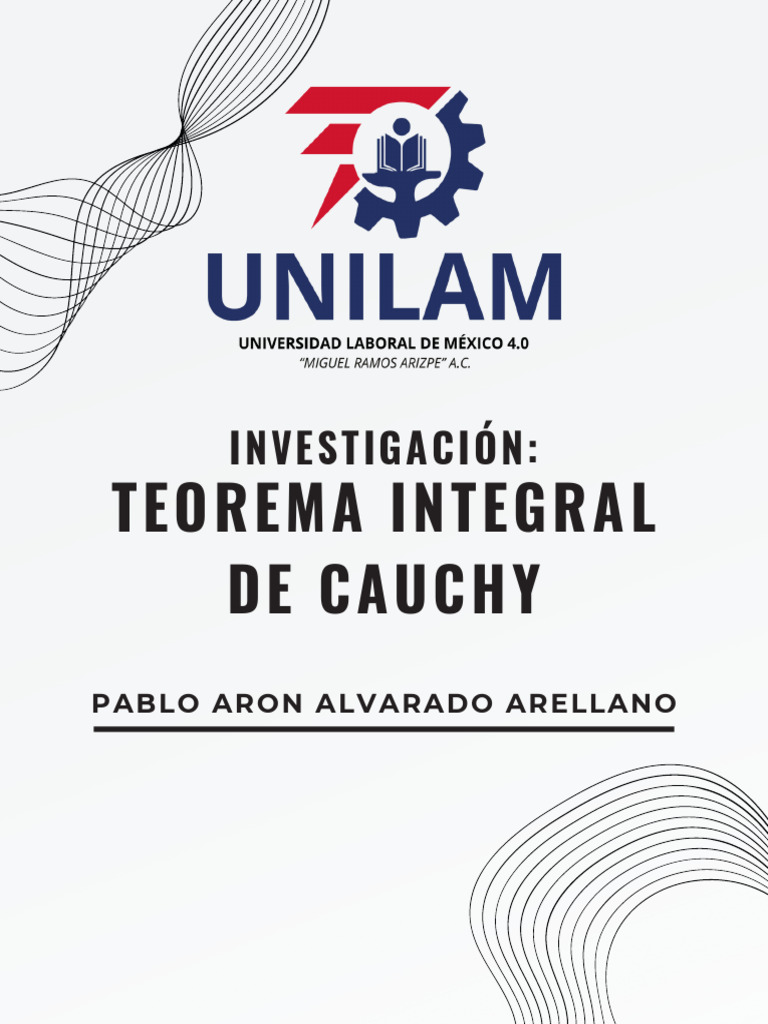 Teorema Integral de Cauchy: Fundamentos y Usos | PDF | Análisis ...