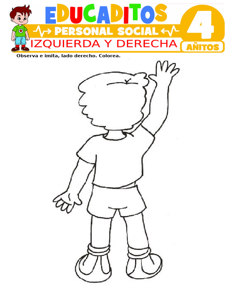 Izquierda y Derecha para Ninos de 4 Anos | PDF