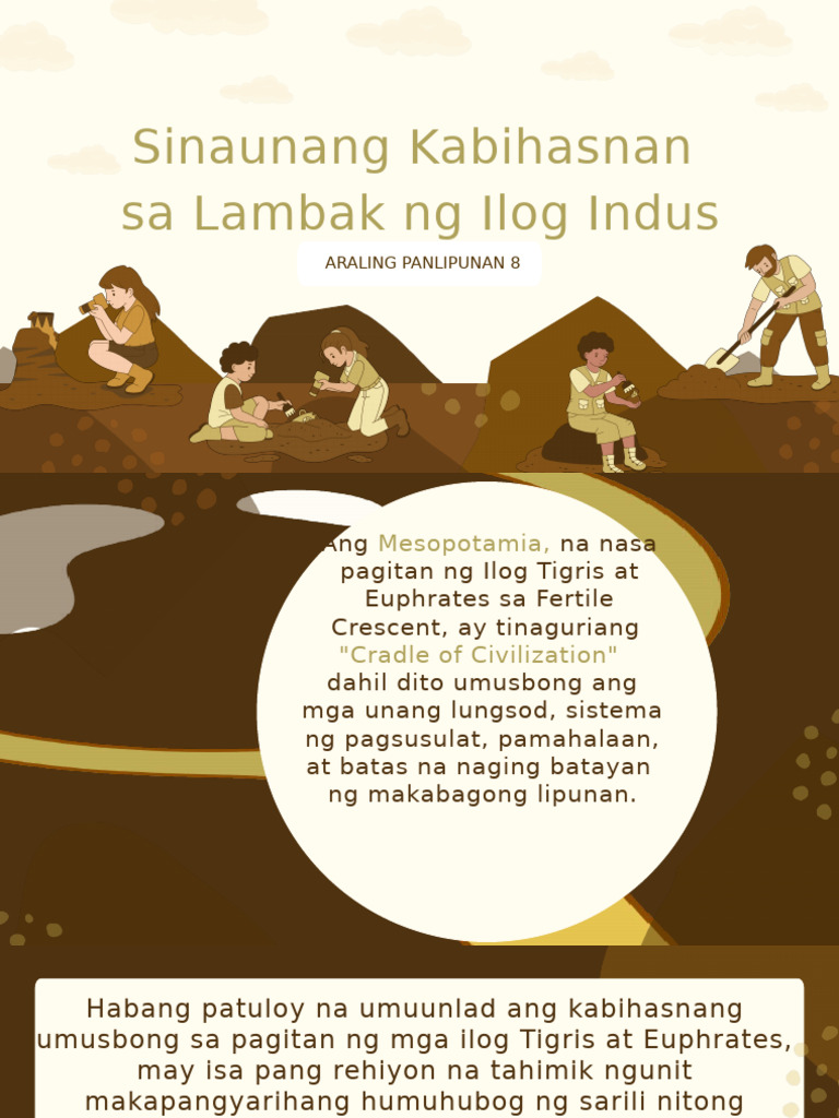 AP8 Q1 Week 2-3 Sinaunang Kabihasnan Sa Lambak NG Ilog Indus | PDF