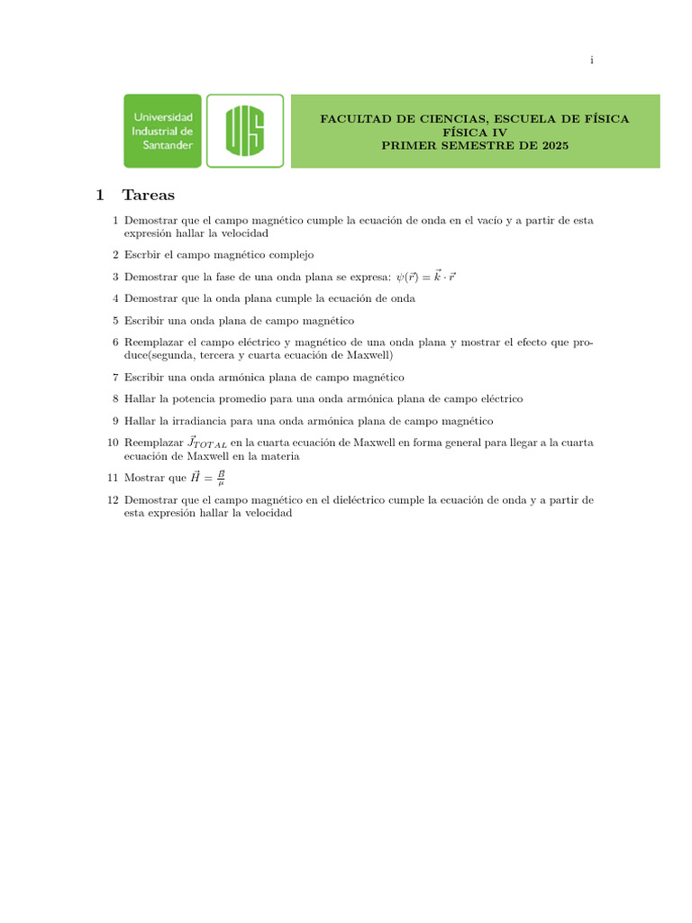 Clasi Fís IV | PDF