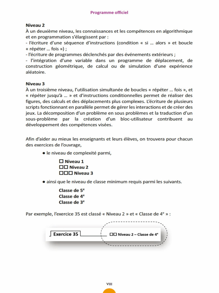 Ellipses Algorithmique Et Programmation Avec Scratch Cycle 4 6 | PDF