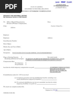 OWCP Bill Adjustment Request Form | PDF