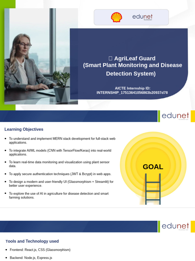 Edunet Sustainable Agriclture | PDF | User Interface | Artificial Intelligence