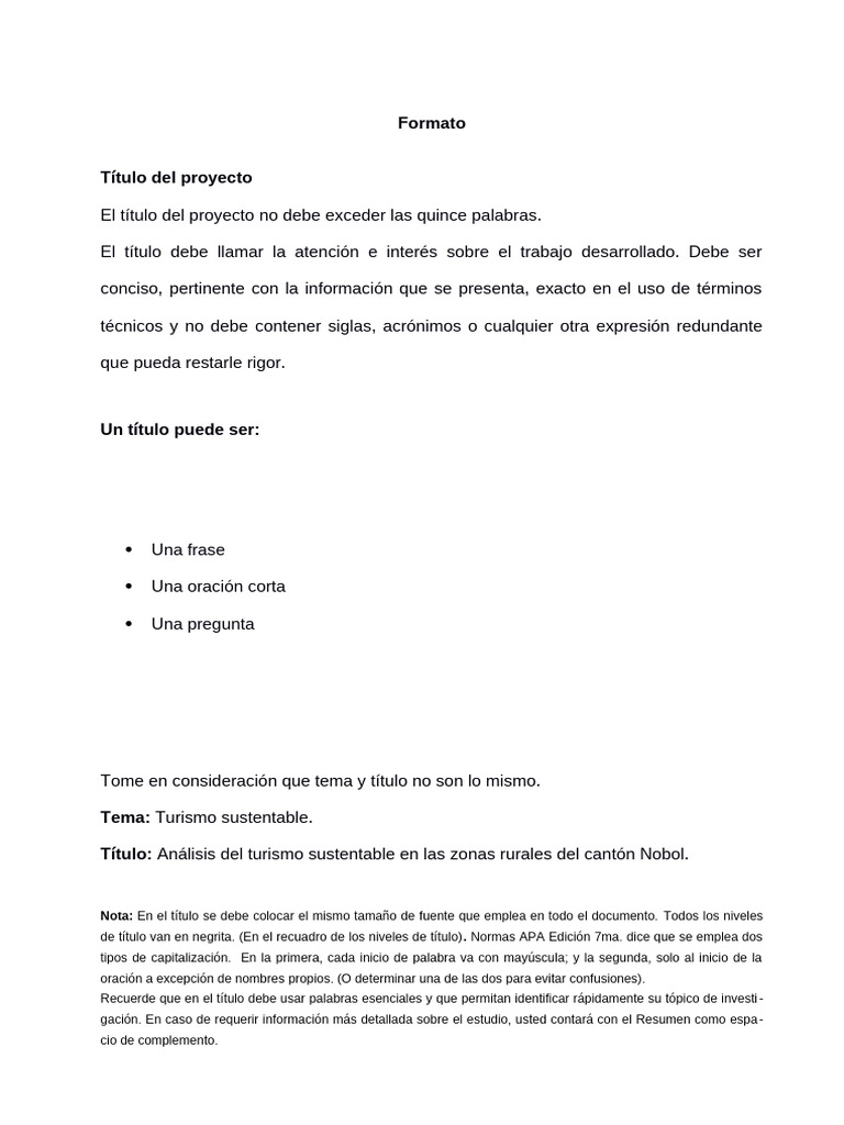 Formato Proyecto Materia Integradora-Apa 7 Revisado May2023 | PDF | Diseño | Estilo apa