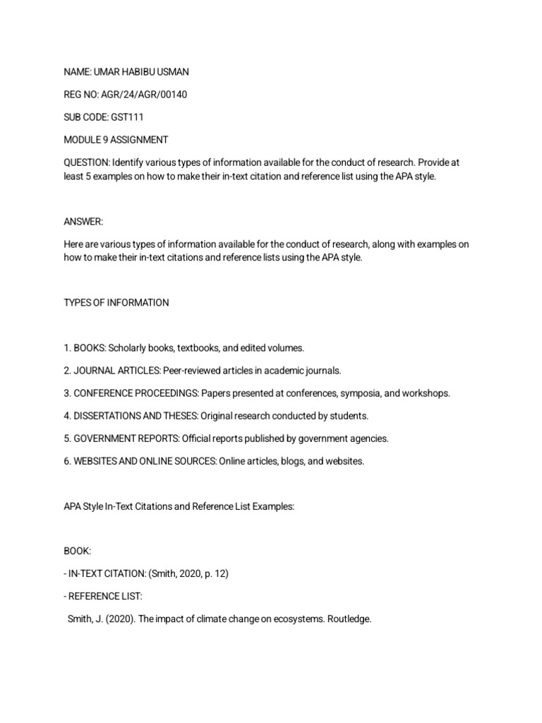 GST Assignment Umar Habib | PDF