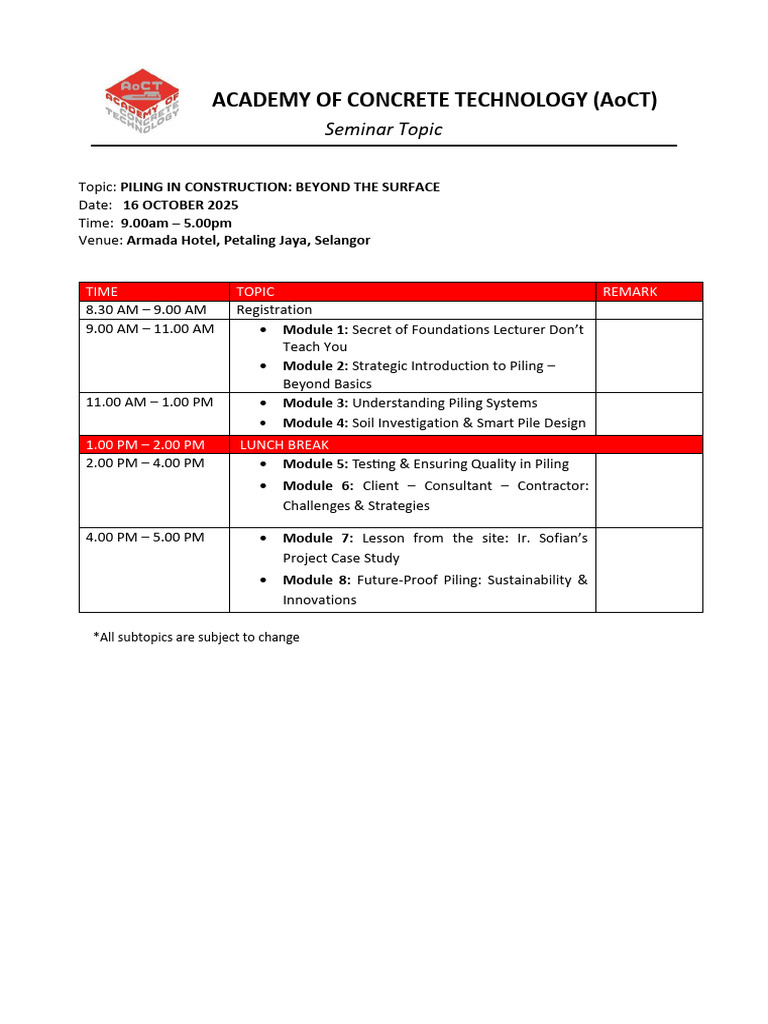 Course Content | PDF