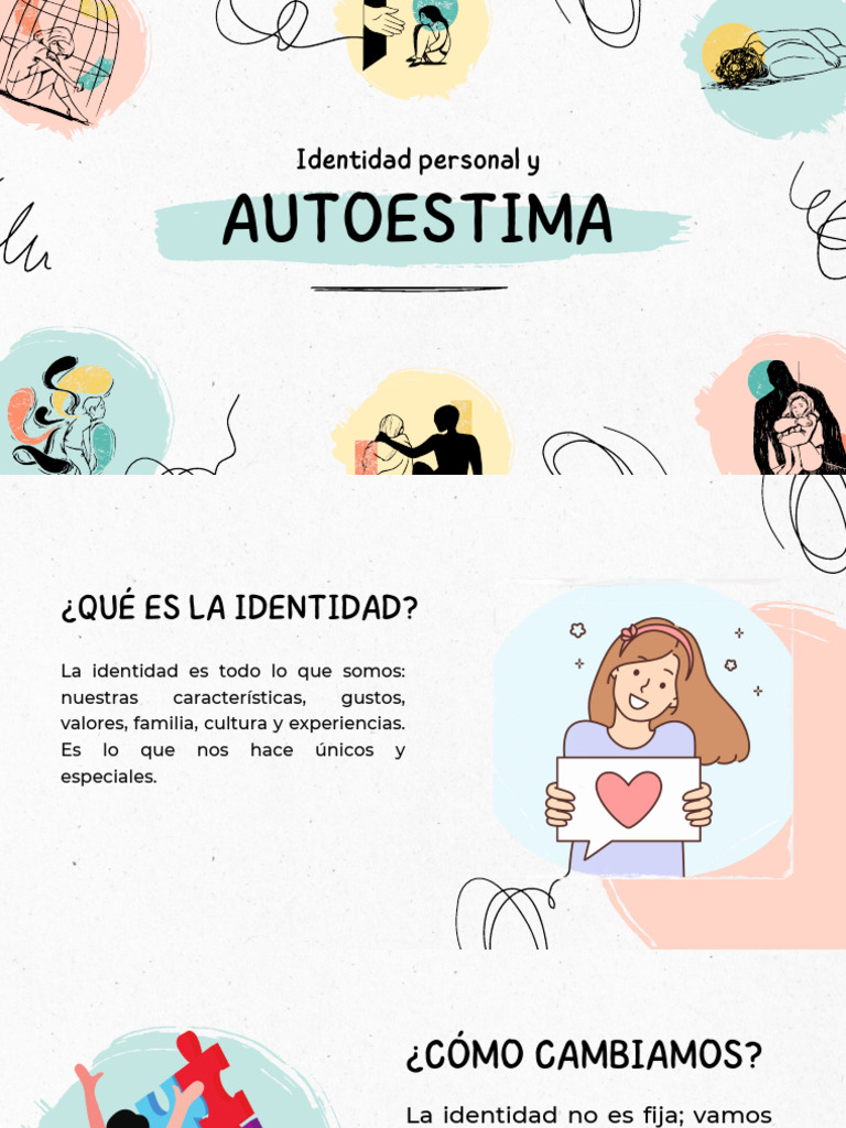 Identidad Personal y Autoestima | PDF | Autoestima | Ciencias del ...