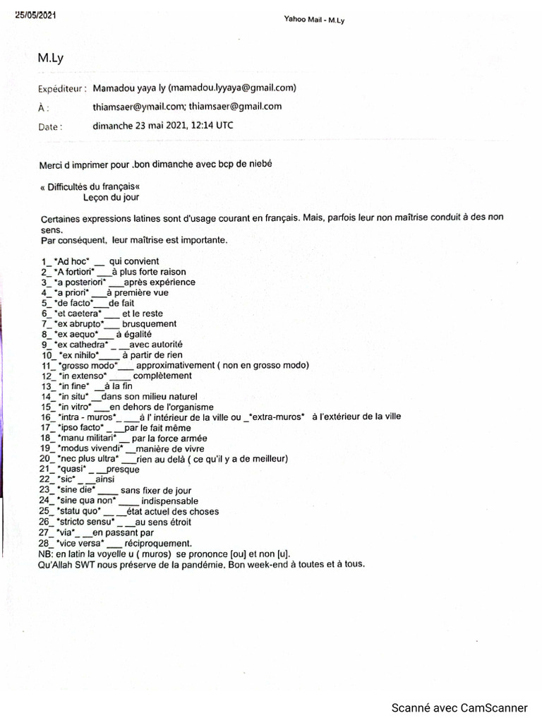 Mots Difficiles | PDF