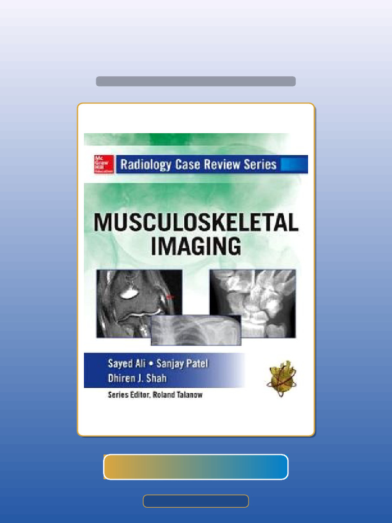 Authorized Radiology Case Review Series Musculoskeletal Imaging eBook ...