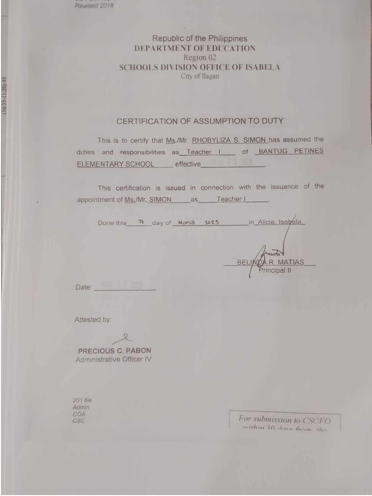 B. Certifications | PDF