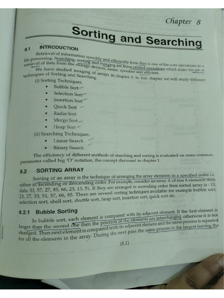 MCA Sorting.1 | PDF