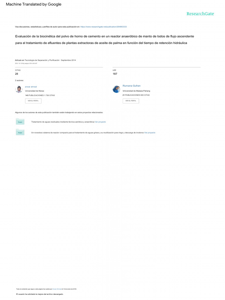 1_Biokinetics-SeparationCKD[1]-1 (1) | PDF | Aguas residuales ...