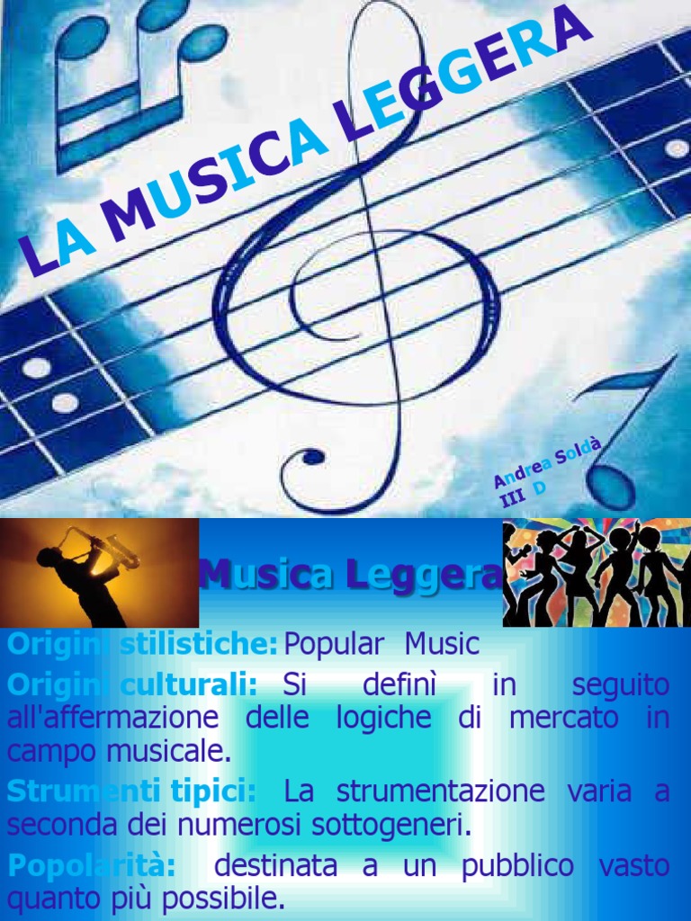 Musica Leggera | PDF