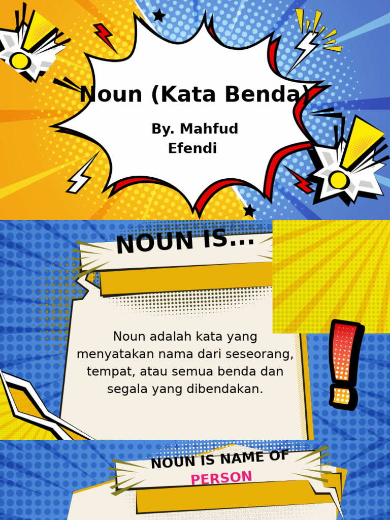 Understanding Noun Words (SMP Learners) | PDF