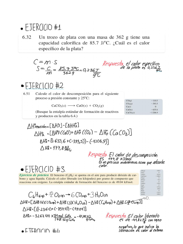 Entalpia Cap 6 Chang | PDF
