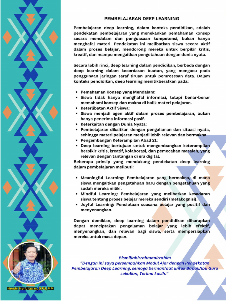 MODUL AJAR DEEP LEARNING PKN KELAS 4 | PDF