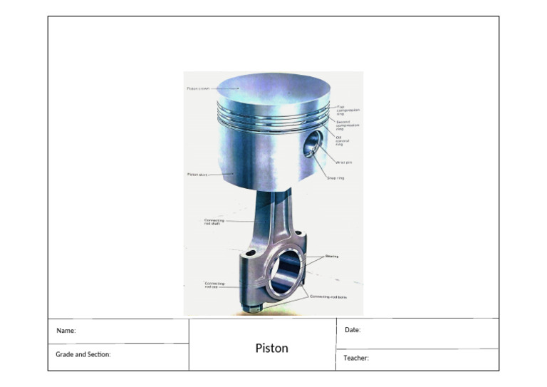 2nd Quarter Auto Output - Piston | PDF