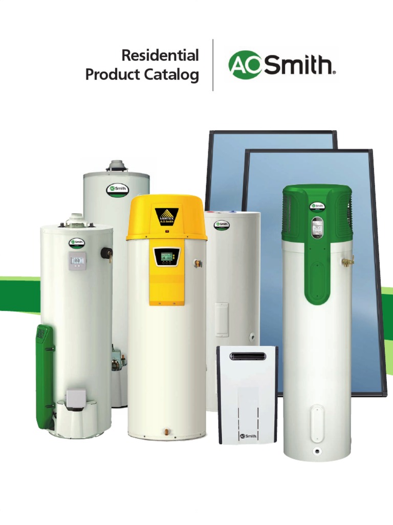 A o Smith Water Heaters | PDF | Water Heating | Hvac