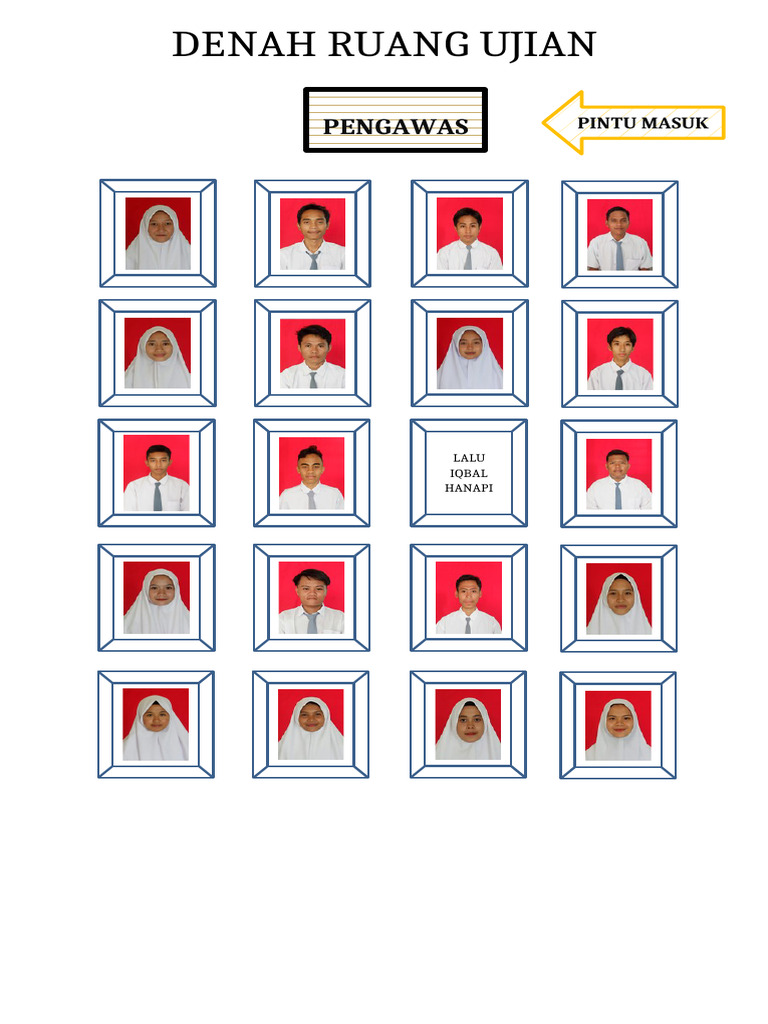 Denah Kelas Ipa | PDF