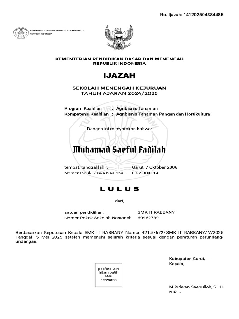 M Saepul | PDF