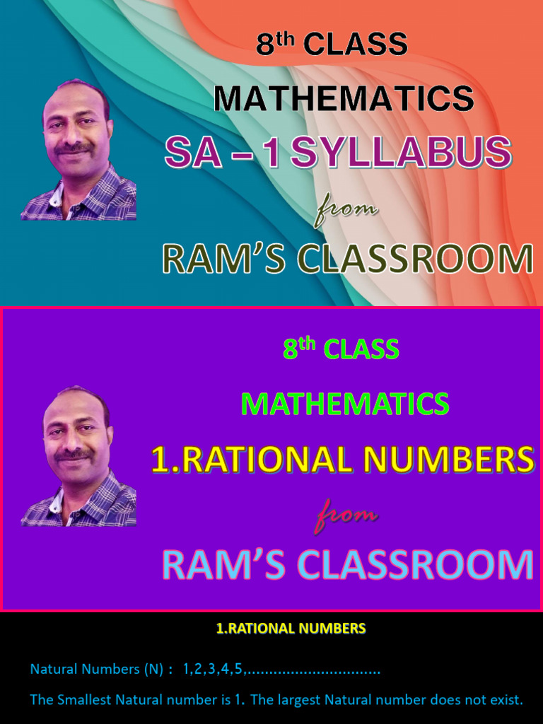8th Class Maths Text Book | PDF | Subtraction | Numbers