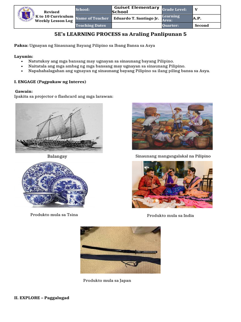 Demo Lesson Plan | PDF