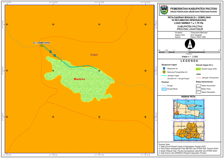 Peta Di Geospasial 2025 - D.I. Cemplong | PDF