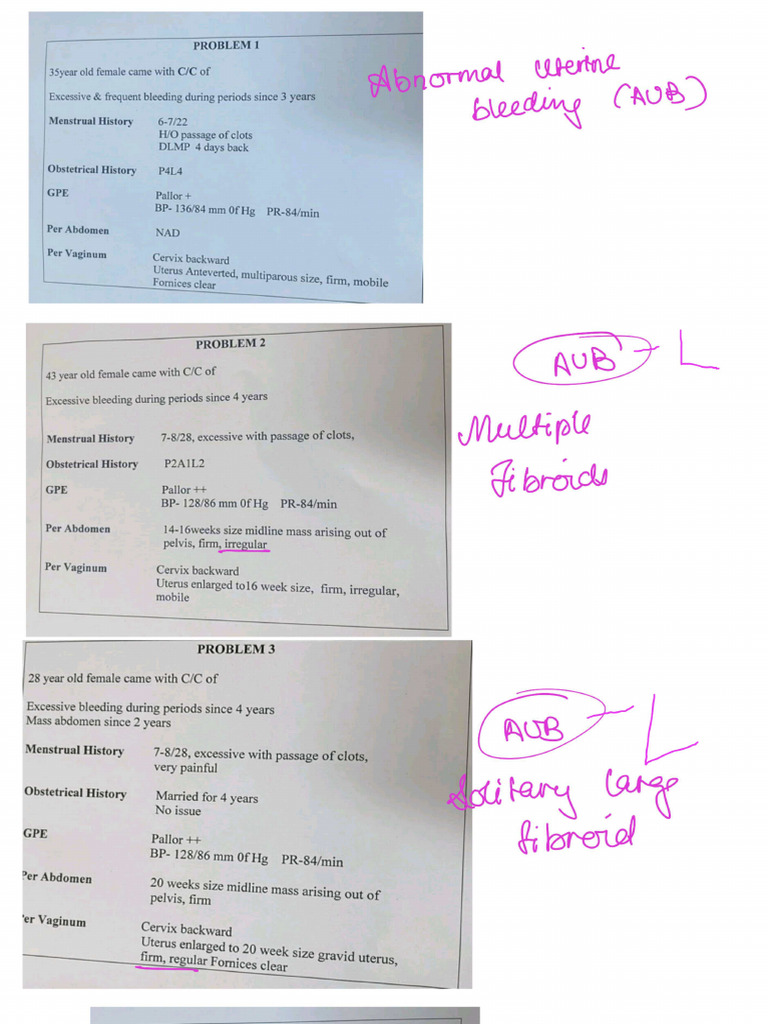 Gyne short cases | PDF